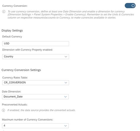 Currency Conversion In Sap Analytics Cloud Sap Community