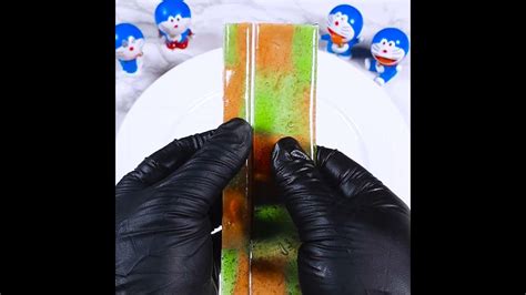 How To Make Stained Glass Rainbow Candy 스테인드글라스 레인보우 캔디 Shorts Youtube