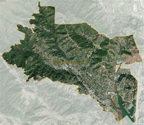 Map Of Mill Valley City Thong Thai Real