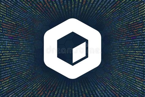 Neblio Nebl Cryptocurrency Symbol A Tunnel From A Computer Program