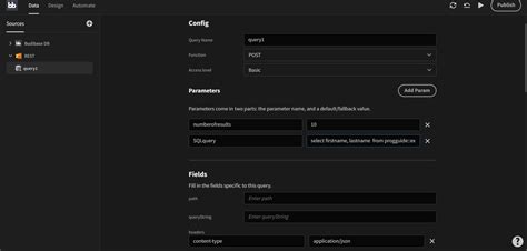 Sql Query Fails On Rest Datasource When Passed As Parameter To Requestbody · Budibase Budibase