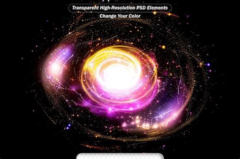 Premium Psd Abstract Design Made Of Particle Systems And Fractal Graphics