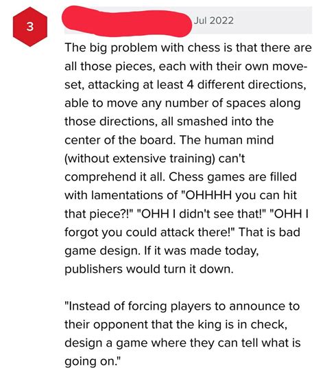 Chess Is Bad Game Design R Anarchychess