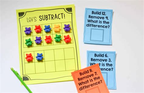 Subtraction Activities For First Grade Susan Jones