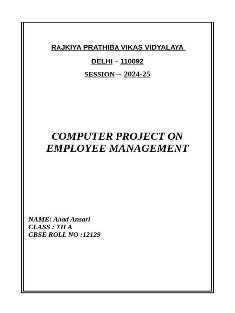 cs project file 1 pdf