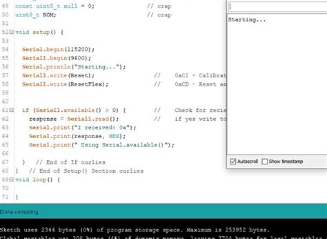 Serial Usage Programming Arduino Forum