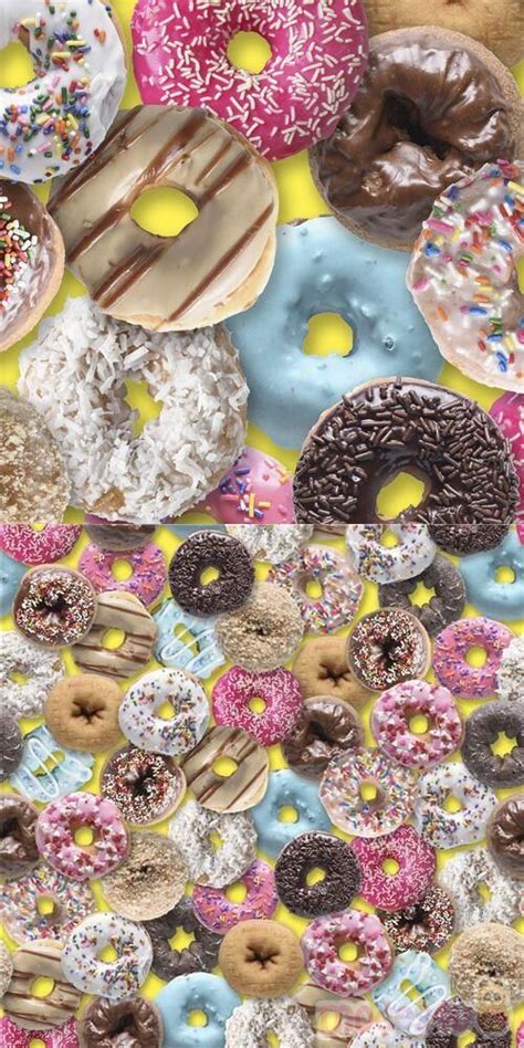 Qt Fabrics Yellow Dessert Fabric With Colorful Donuts Yellow Desserts