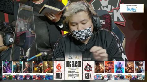 Geek Fam Kejutkan Aura Fire Mpl Mobile Legends Ml Esportsku