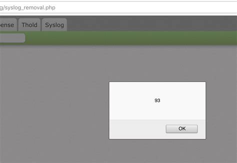 stored xss in syslog removal php · issue 94 · cacti plugin syslog · github