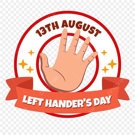 Left Handers Day Clipart