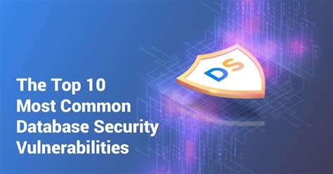 Datasunrise Inc On Linkedin Databasesecurity Vulnerability Databreach