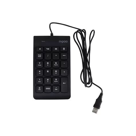 Rapoo K10 23 Keys Compact Wired Numeric Keypad Technoholic