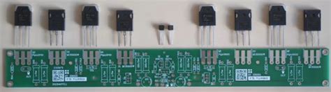 MOSFET PURE CLASS A Amplifier Thick PCB Turbo V2 Partial Kit EUR 52