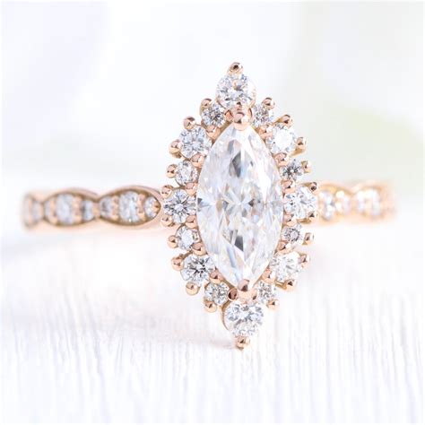 Marquise Engagement Rings Marquise Bridal Sets And Stackable Rings