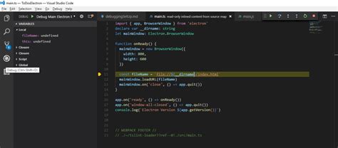 Setting Up Vs Code Debugging For Typescript Electron Application