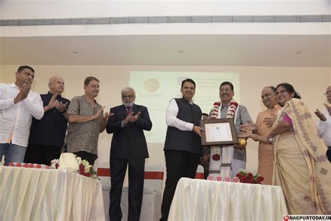 Arun Lakhani Gets Perstigies Best Ppp Model In Water Management” Award Assocham Nagpur