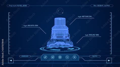 Cad Software Interface Stock Illustration Adobe Stock