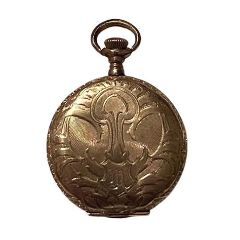 1882 1927 Antique Gold Filled Pocket Watch Case Keystone Watch Case Co