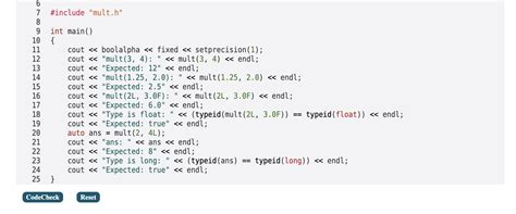 solved the template function mult works correctly for