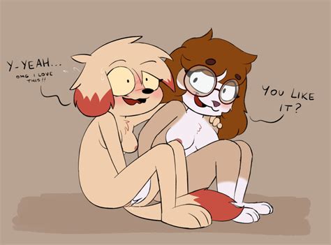 Rule 34 2024 Anthro Arm Around Partner Arm Around Shoulders Bird Dog Blush Bodily Fluids