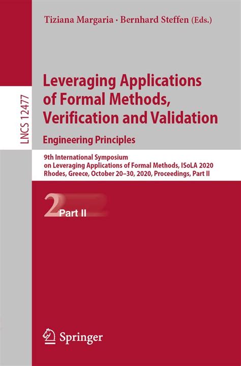 Leveraging Applications Of Formal Methods Verification And Validation