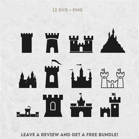 Castle Svg Svg Files For Cricut Castle Png Bundle Castle Cut File