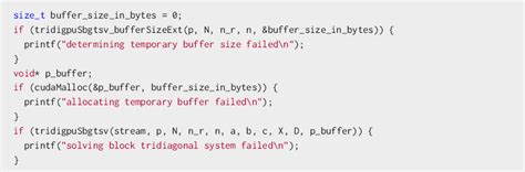 Tridigpu A Gpu Library For Block Tridiagonal And Banded Linear Equation Systems