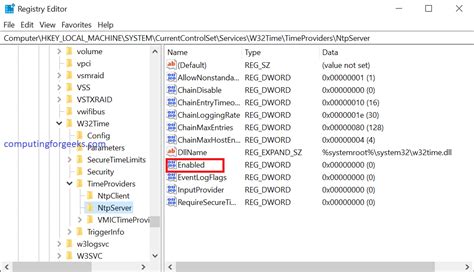 Configurer Le Serveur NTP Dans Windows Server 2019 2022