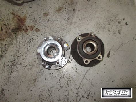 Qm5 우르르르~ 주행중 소음으로 입고 차량 잡소리 잡아봅니다 허브베어링 교환 디스크 연마 네이버 블로그