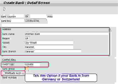 How To Define Bank Key In SAP What Is Bank Key