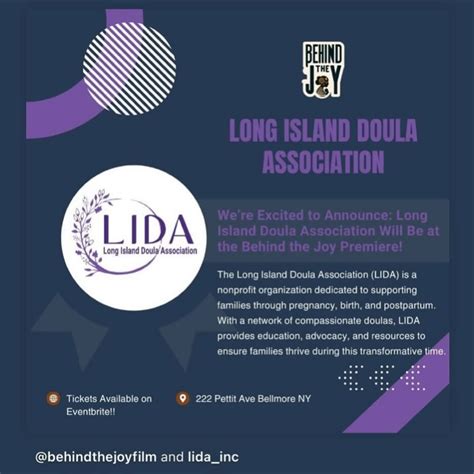 Long This Friday Lida Will Be At The Premier Of Behind The Joy A Remarkable Movie About A