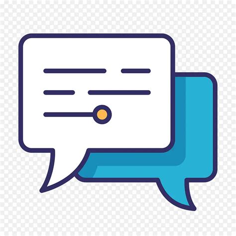 蓝色手绘圆角对话框png图片素材下载图片编号qdamkkry 免抠素材网