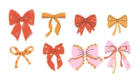 Cute Bow Decoration Vector Art Icons And Graphics For Free Download