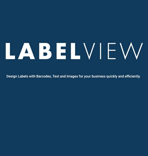 ราคา Label Design Software โปรแกรมออกแบบบาร์โค้ด Labelview Label Design
