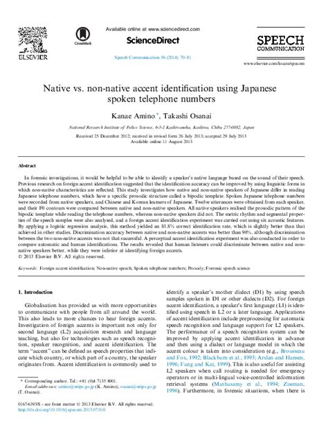 pdf native vs non native accent identification using japanese spoken