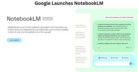 Google Launches NotebookLM An AI Note Taking Assistant Chat GPT AI Hub