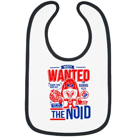 The Noid Not Wanted Keep The Noid Out Keep The Flavor In Bibs