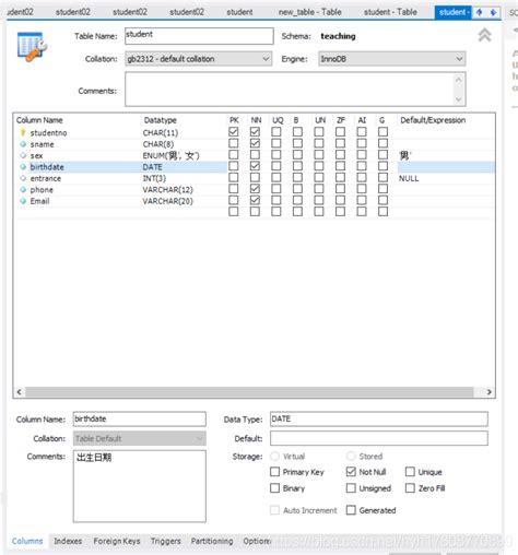 几个步骤教你利用mysql Workbench工具创建和管理索引——mysql 57数据库mysql Workbench建立索引 Csdn博客