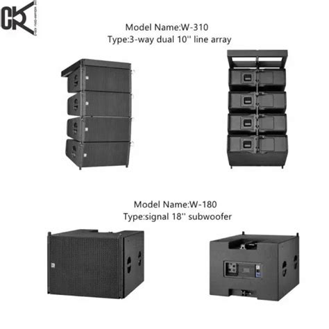 3 way dual 10 inch line array speakers line array cvr professional audio line array and cvr