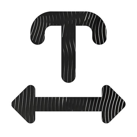 Premium Photo Text Width Icon Black White Lines Texture