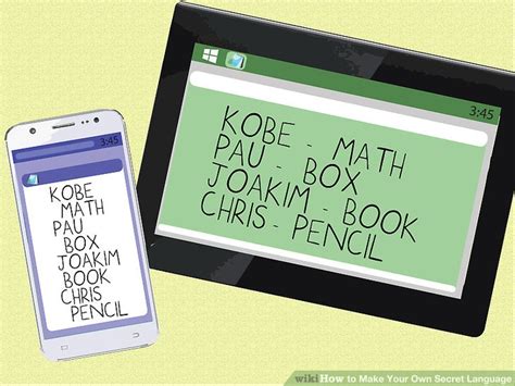 Ways To Make Your Own Secret Language WikiHow