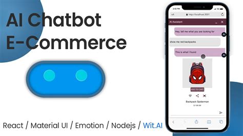 Ecommerce Ai Chatbot Using React Material Ui Youtube