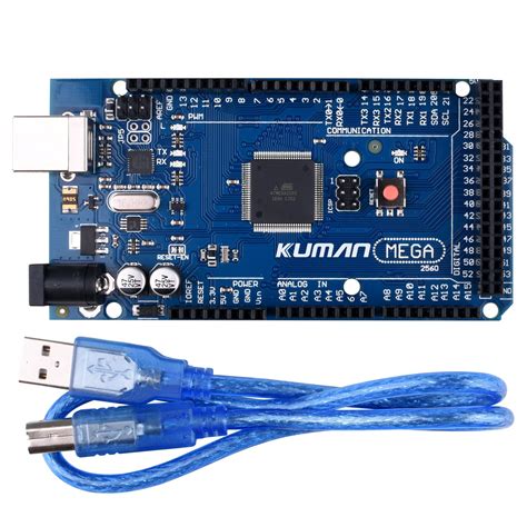 Amazon Kuman Arduino用ボード Mega 2560 互換ボード For Mega 2560 Rev3 Usbケーブル付属 K16 基板 産業・研究開発用品 通販