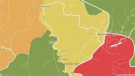 The Safest And Most Dangerous Places In Liberty Road Ky Crime Maps And Statistics