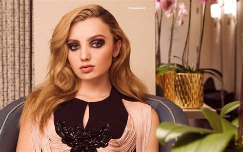 Peyton List Hollywood American Actress Beauty 01 By Christiancaron54 On