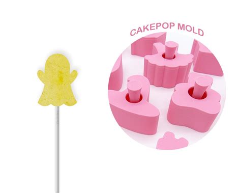 Ghost Cake Pop Mold Etsy