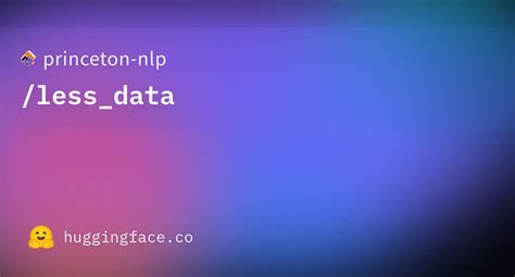 Princeton Nlplessdata At Main