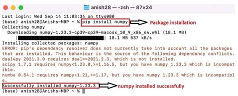 如何在 Mac OSX 10 9 上为 Python 3 3 5 安装 NumPy 极客教程