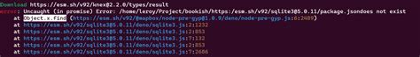 Failed To Import Https Esm Sh Knex 2 2 0 Issue 413 Esm Dev Esm