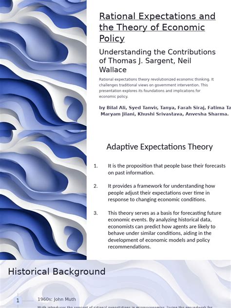 Rational Expectations And Economic Policy Final Pdf Monetarism Economics